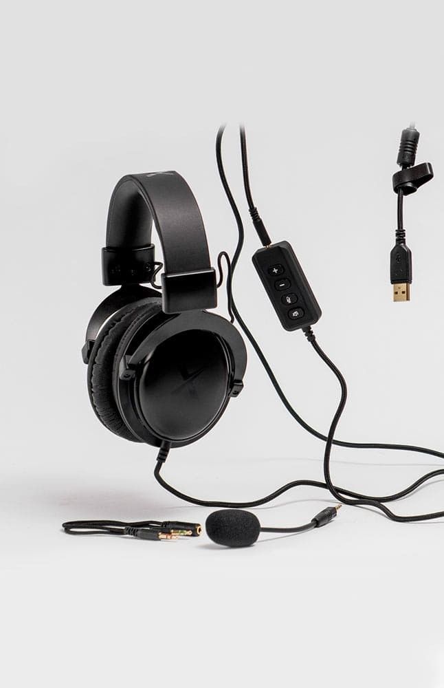 Diadema Para Gaming Con Micrófono X-Kim Thunderx - TH330