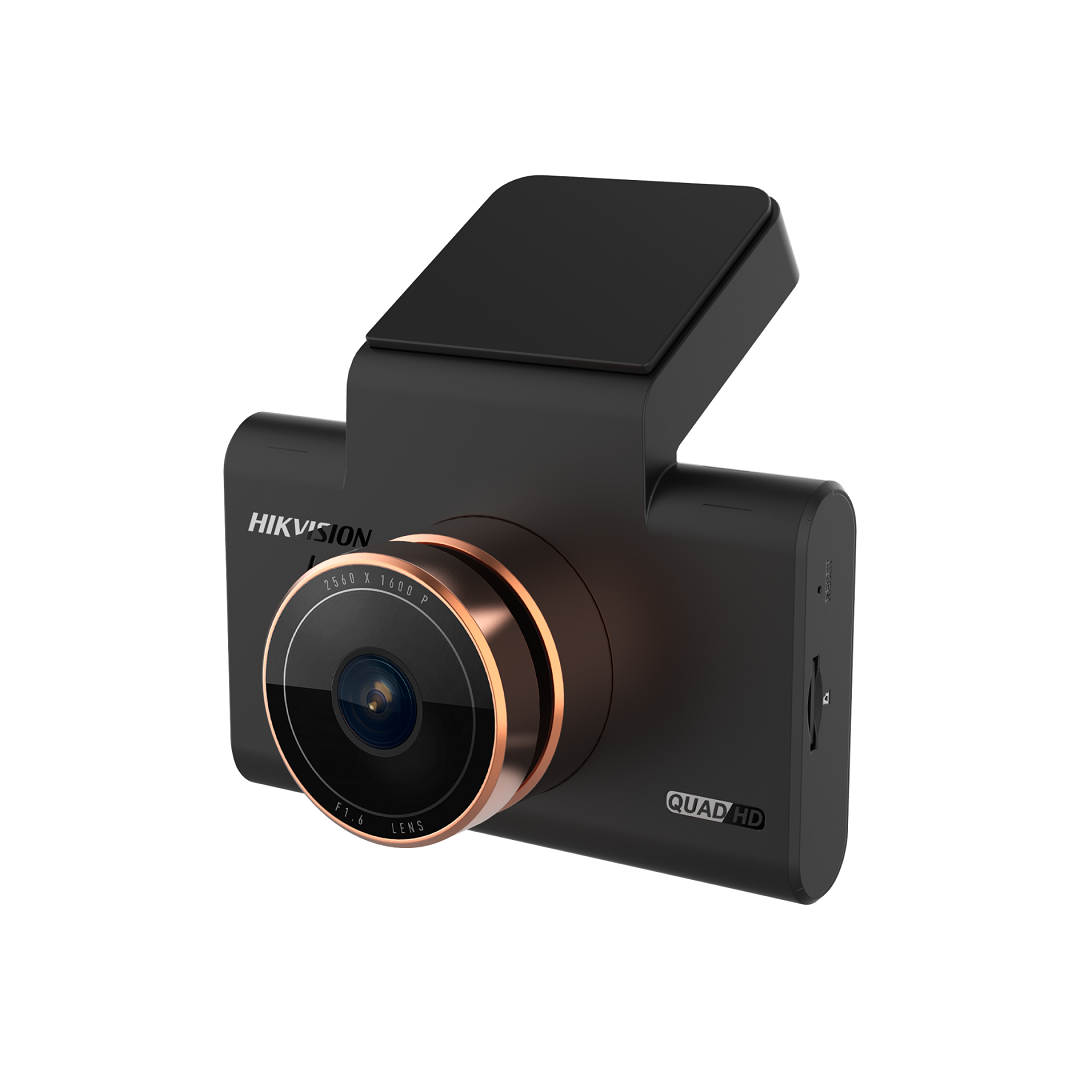 Dashcam Profesional 1600p Con Pantalla De 4” Y Gps Hikvision Ae